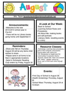 10 Preschool Newsletter Examples - ConvertNow Resources